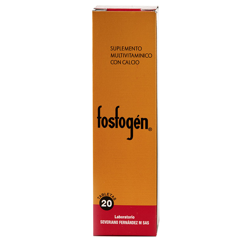 Fosfogen 20 Tabletas – Tufarmavirtual